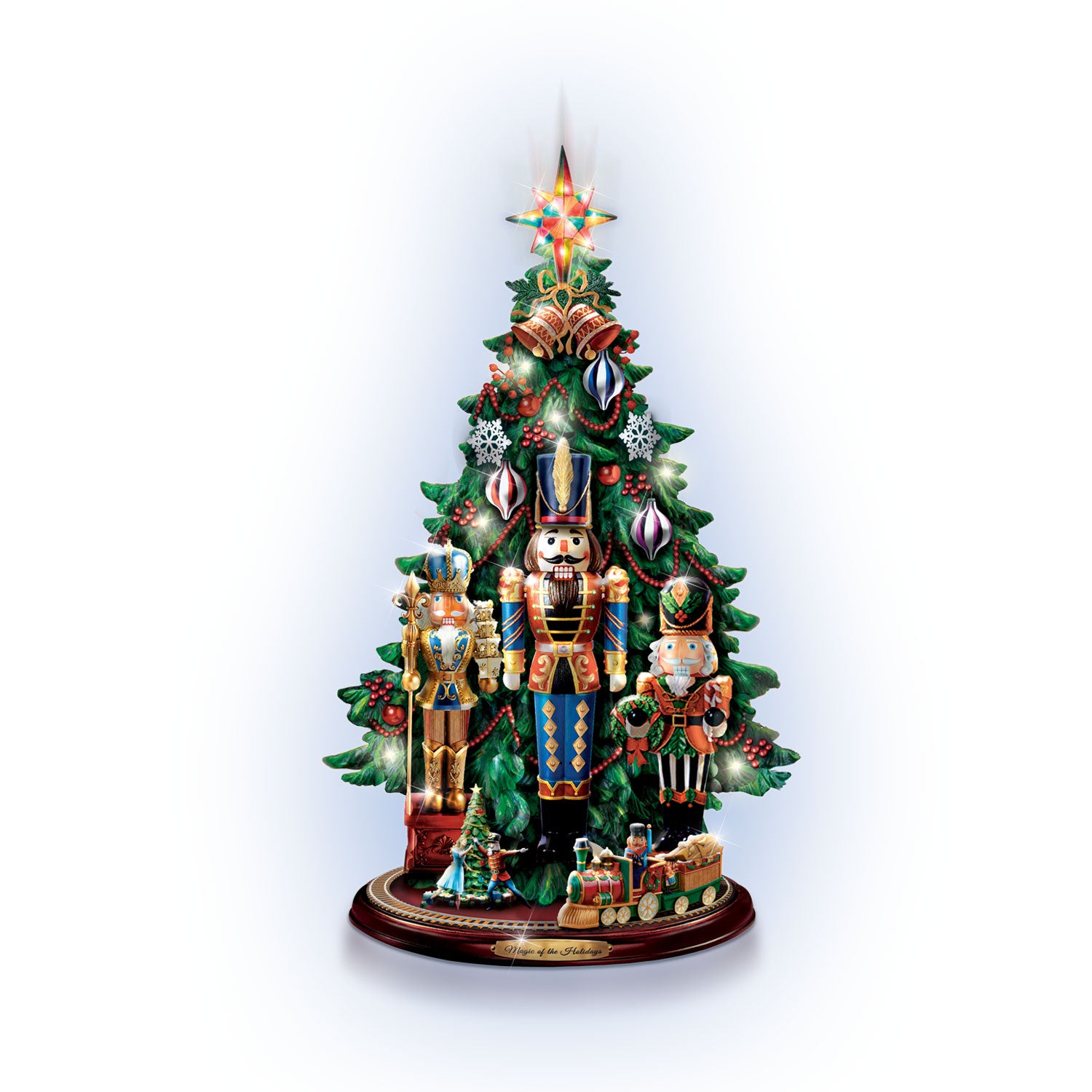 The Ultimate Nutcracker Tree - Thomas Kinkade Bradford Exchange ...